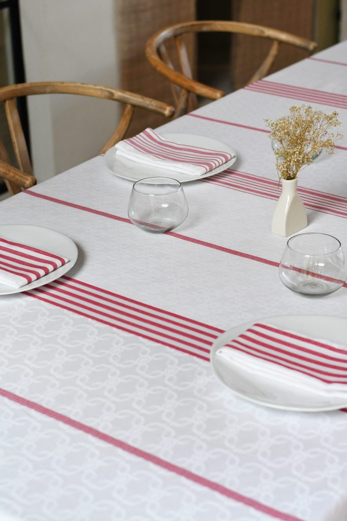 100% Cotton Classic Tablecloth | Home Textiles | - African Jacquard
