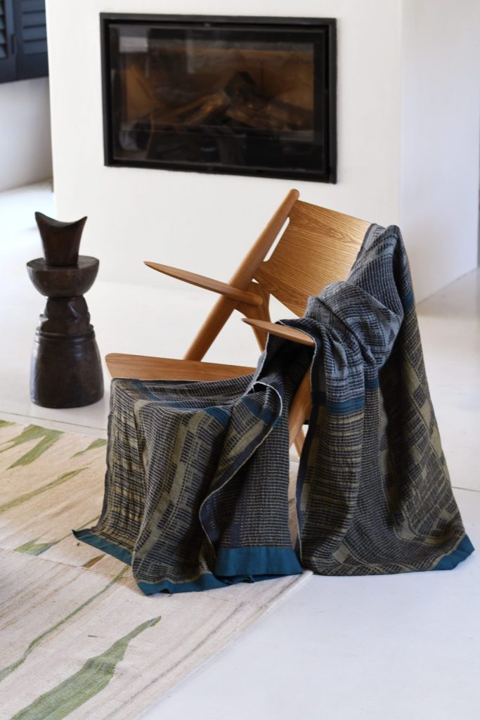 Bogolan Lounge Throw | Home Textiles | - African Jacquard