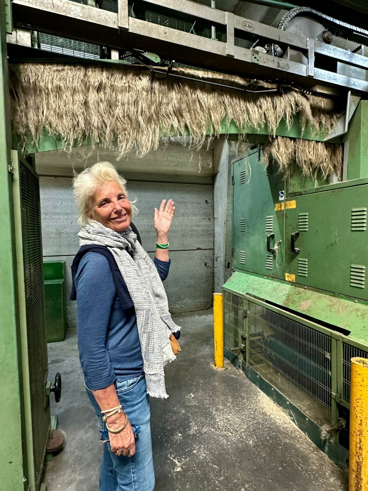 Festival of Linen in Normandy, France - African Jacquard